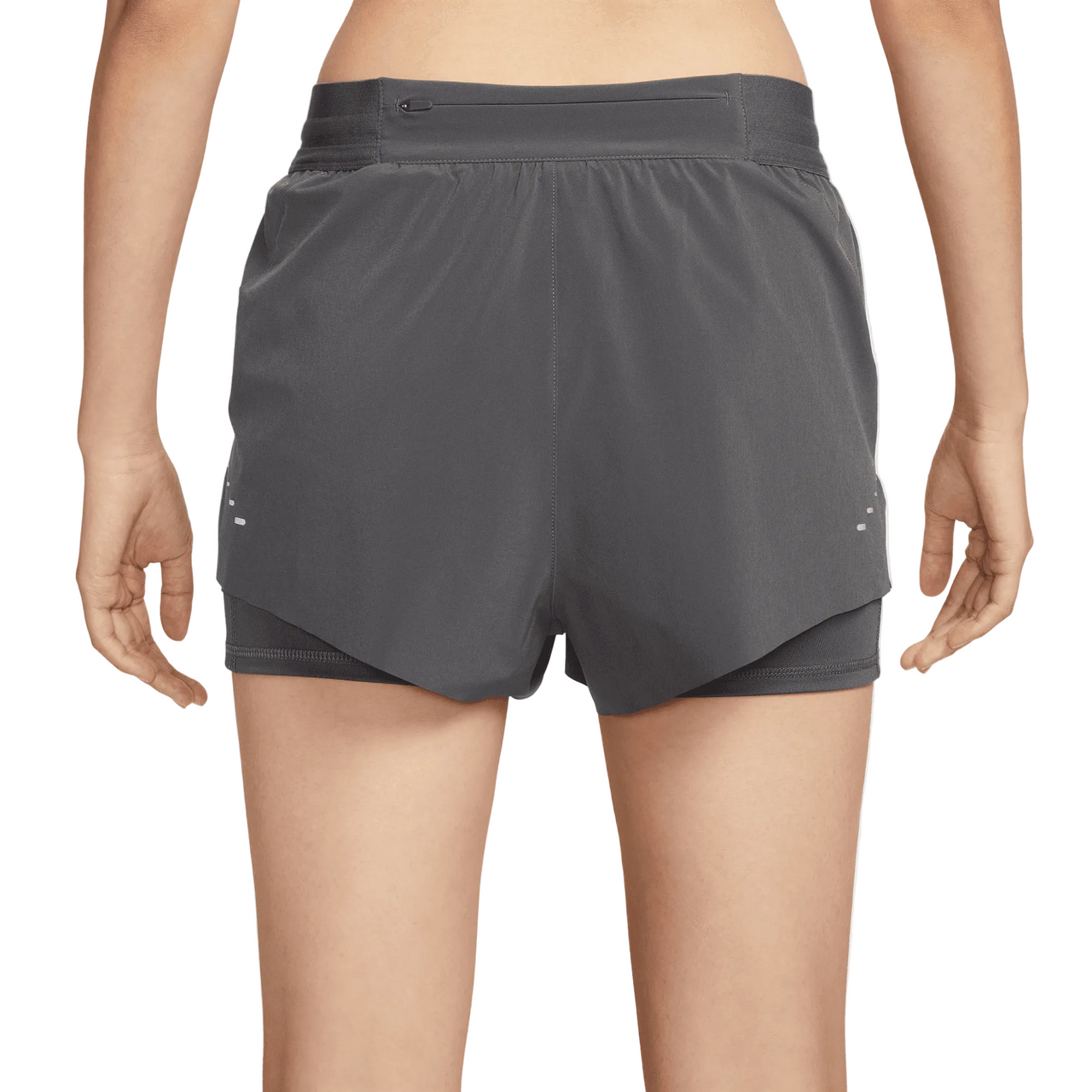 SWIFT WOMEN'S DRI-FIT MID-RISE 2-IN-1 RUNNING SHORTS – REV*